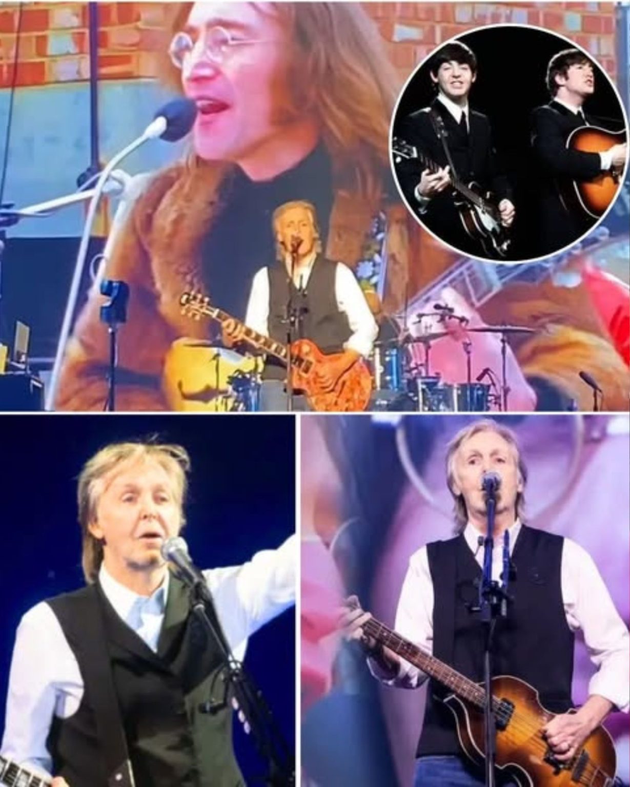 Paul McCartney, standing on stage in Spokane, Washington, opened his “Got Back” tour with a jaw ...