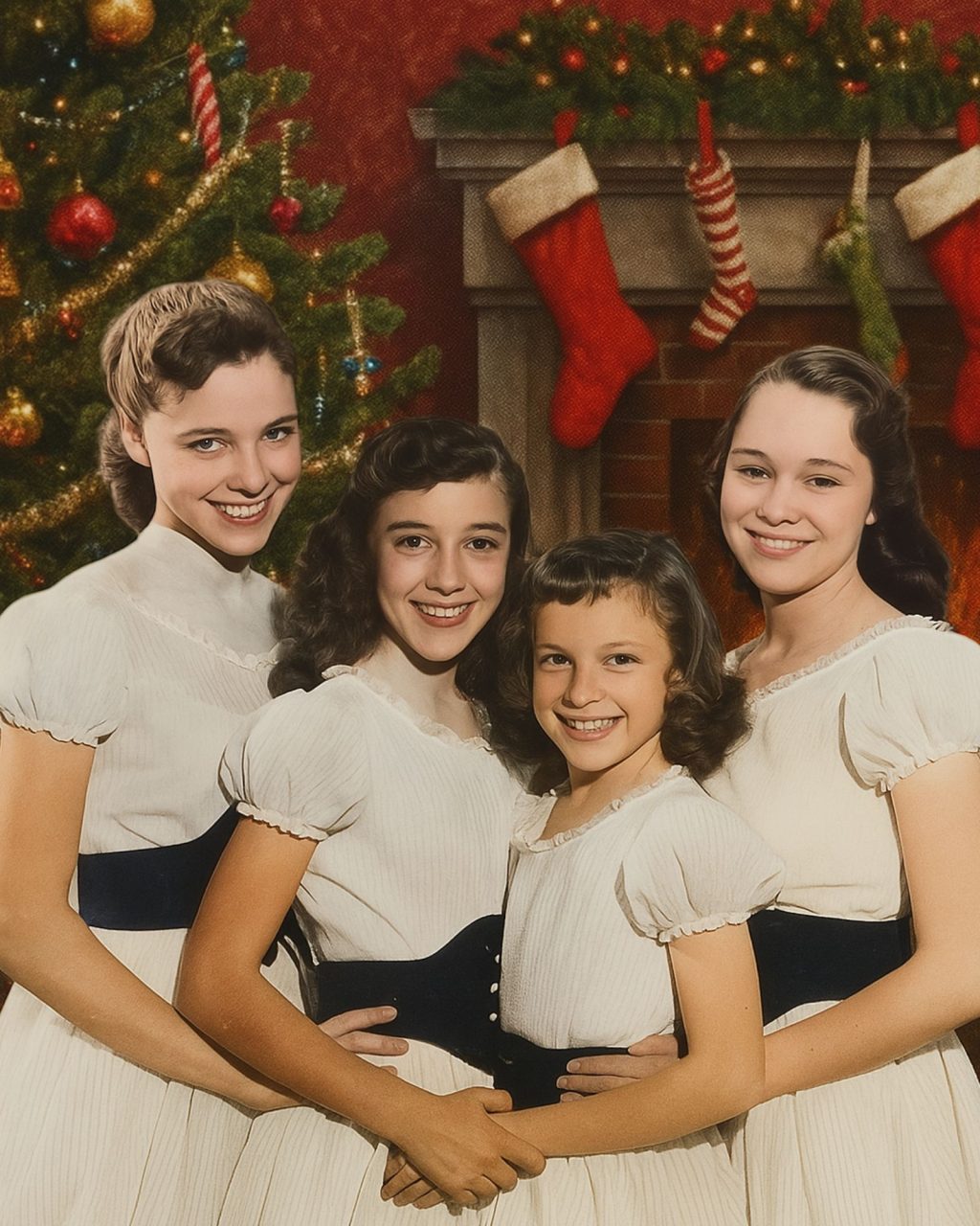 During a Christmas special rehearsal, Kathy’s pearl necklace suddenly ...