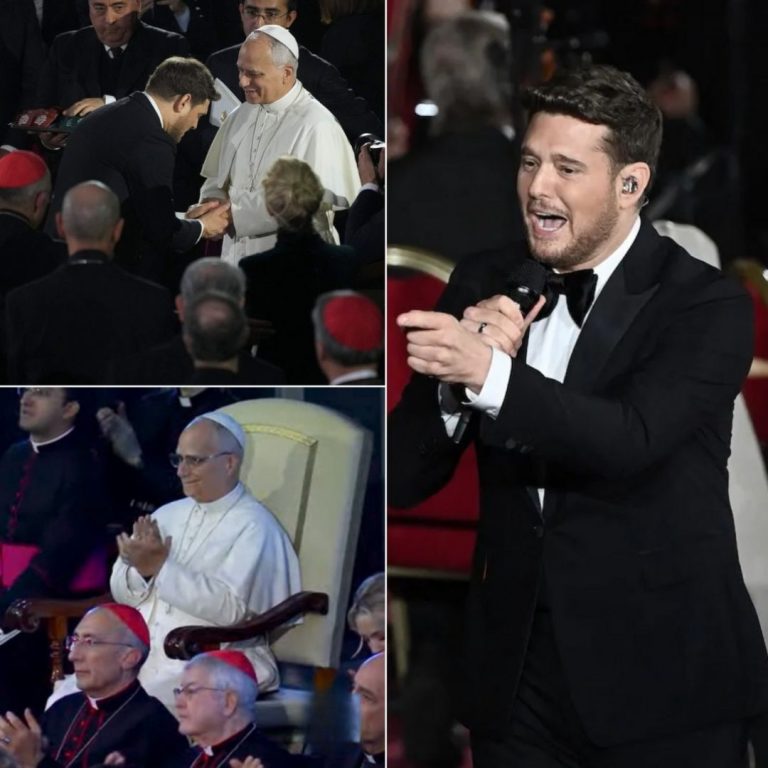 “HIS HANDS SHOOK… UNTIL THE POPE SMILED.” Michael Bublé said he’s met ...