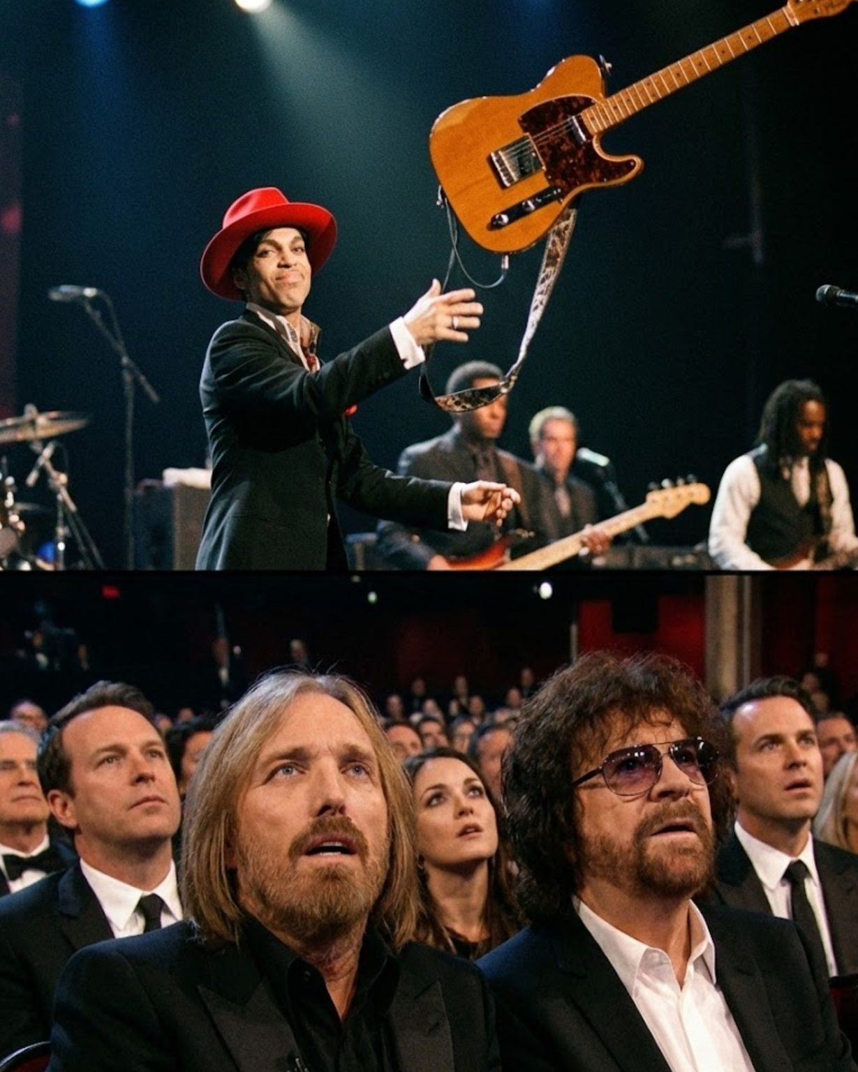 “Tom Petty and Jeff Lynne thought they were leading the tribute. But in ...