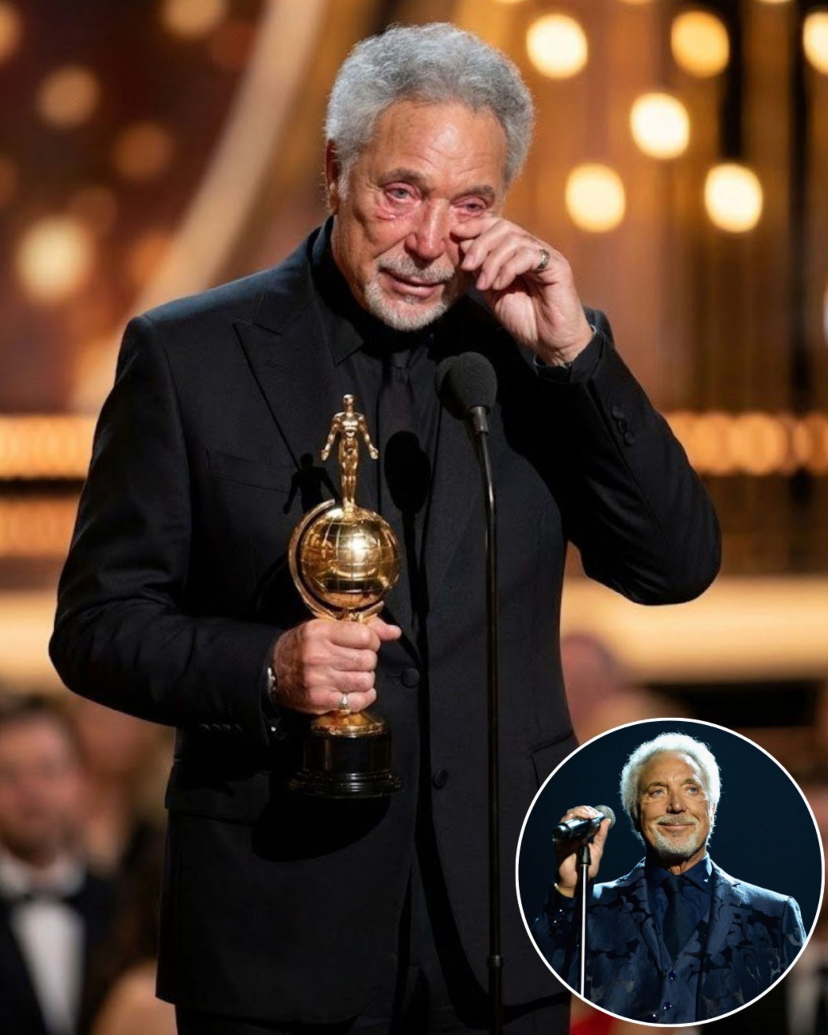 Six decades into his journey, Sir Tom Jones walked into the 2025 ...