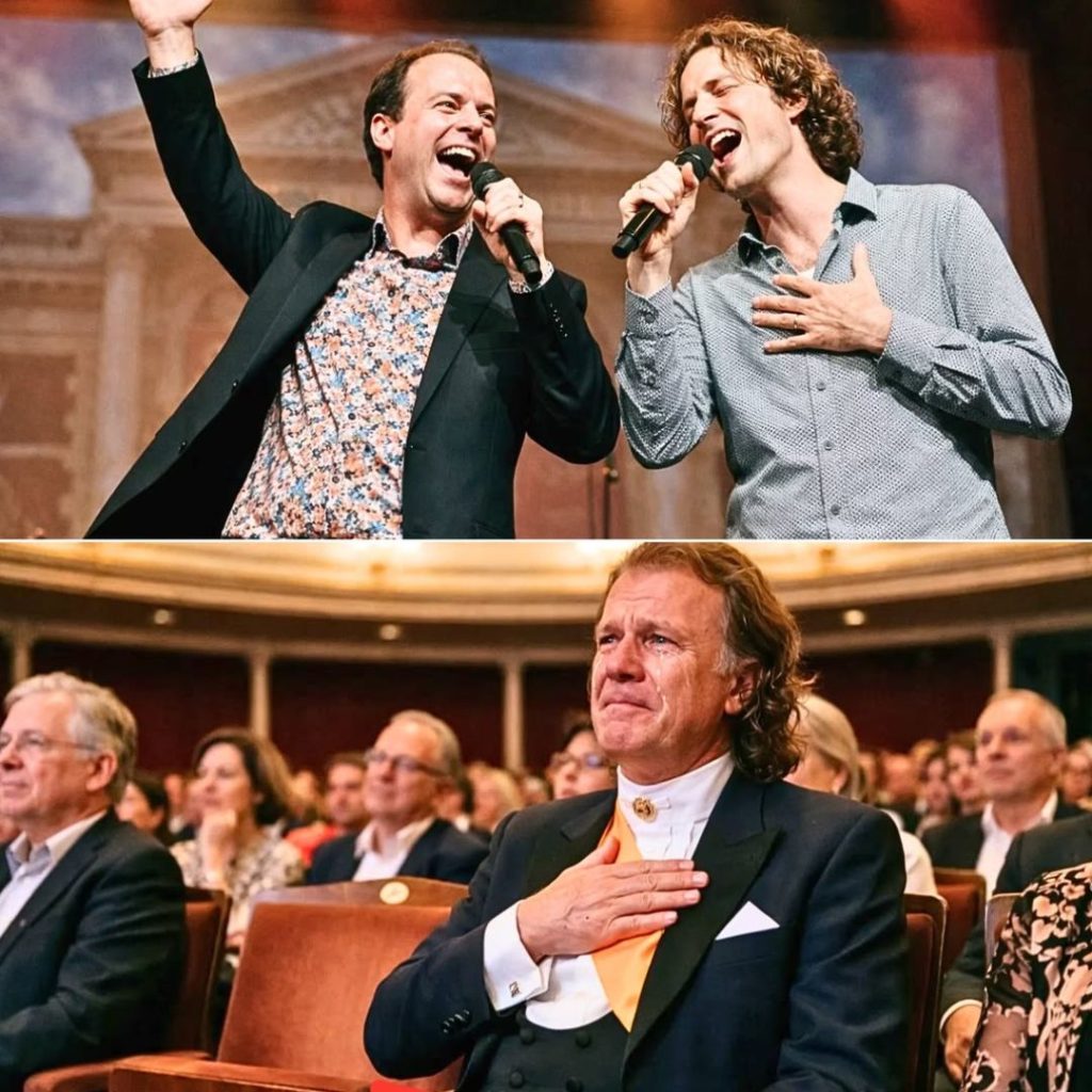 "I JUST WANTED TO LISTEN… JUST THIS ONCE." — ANDRÉ RIEU SAT DOWN, PUT ...